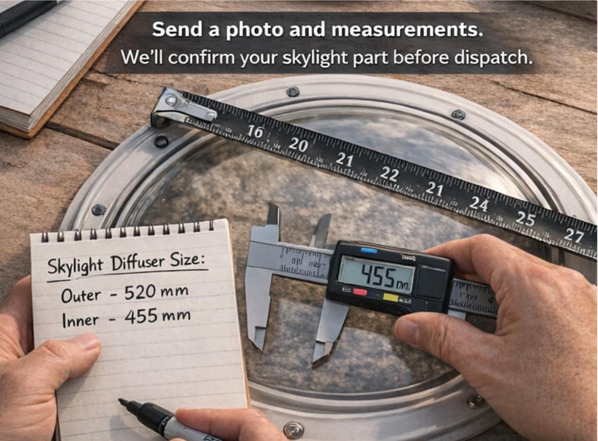 Skylight Measuring Guides | Skybrite Skylights